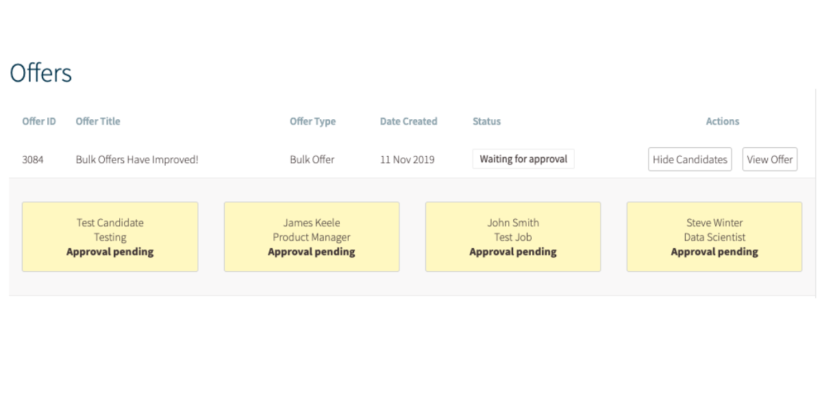 Product Update Make Multiple Offers With Ease Scout Talent Canada