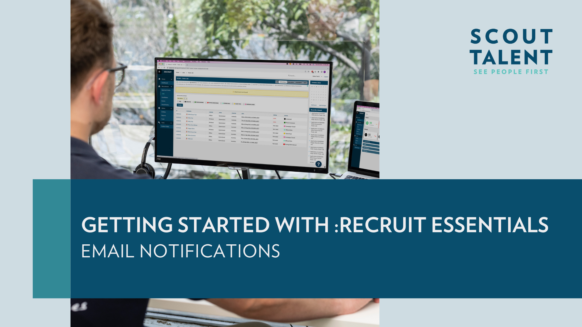 Email Notifications on :Recruit Essentials - Scout Talent Canada