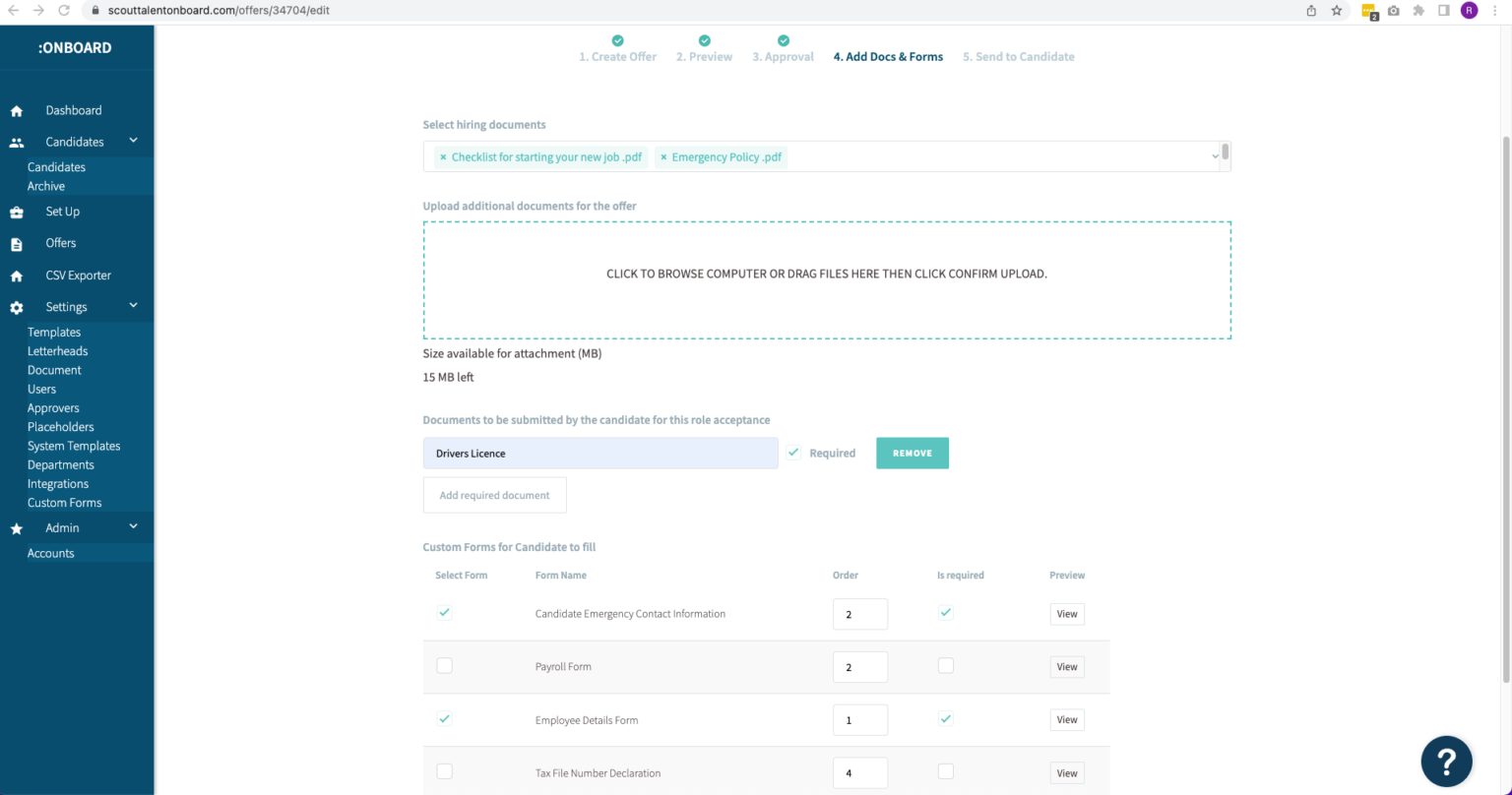 Onboard New Employees Onboarding Software Scout Talent